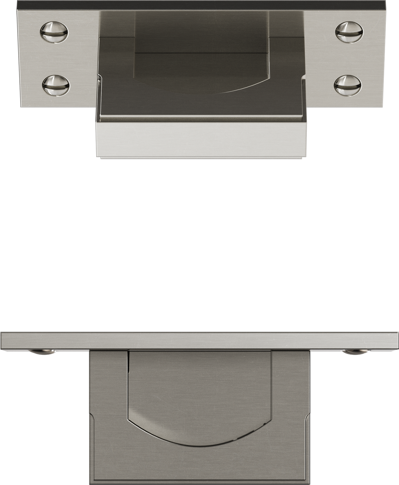 2” Knob + Backplate - The Galley® | The Original Kitchen Workstation