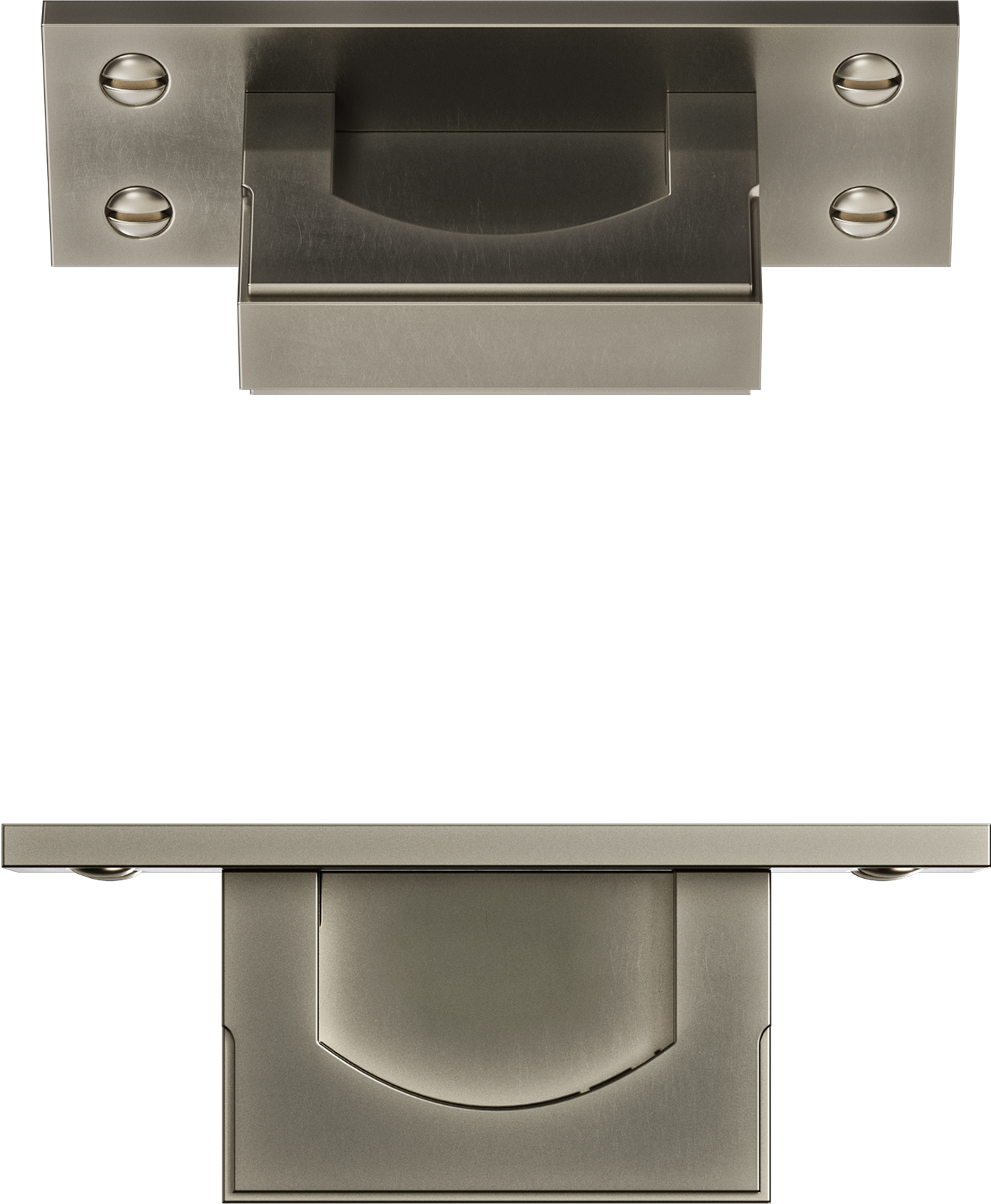 2” Knob + Backplate - The Galley® | The Original Kitchen Workstation