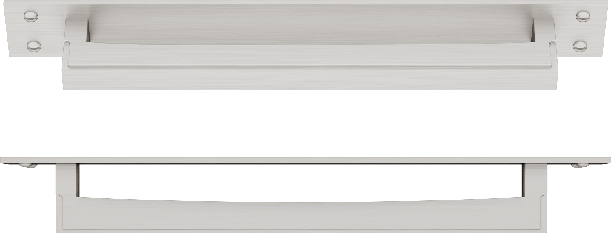 9” Medium Pull + Backplate – THE GALLEY® | Reinvent Your Kitchen