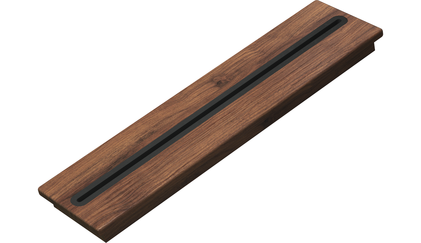 Countertop Recessed Knife Block - The Galley® | The Original Kitchen ...