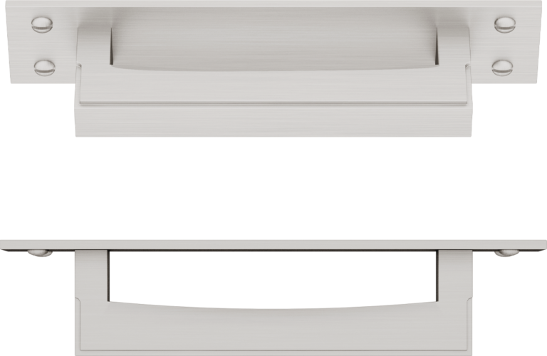 4’’ Small Pull + Backplate – THE GALLEY® | Reinvent Your Kitchen